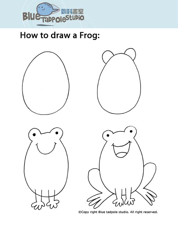 Blue Tadpole Studio How To Draw